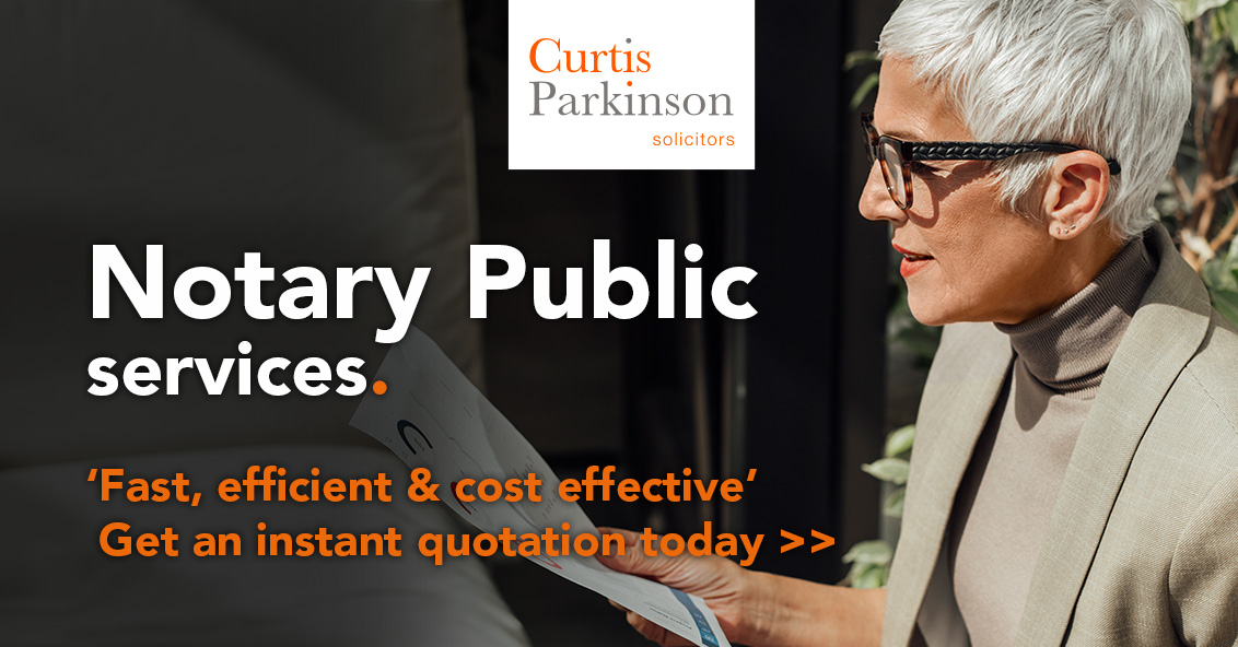 Instant Notary Quotation | Curtis Parkinson