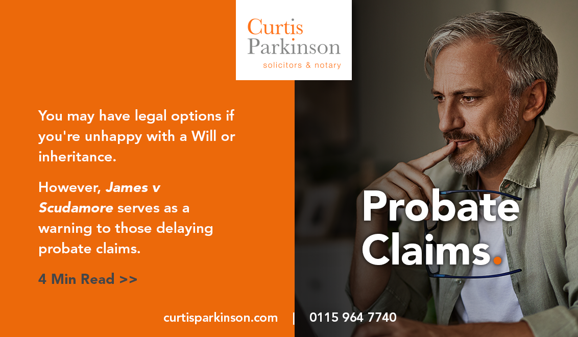 Probate Claims and the Ticking Clock | Curtis Parkinson