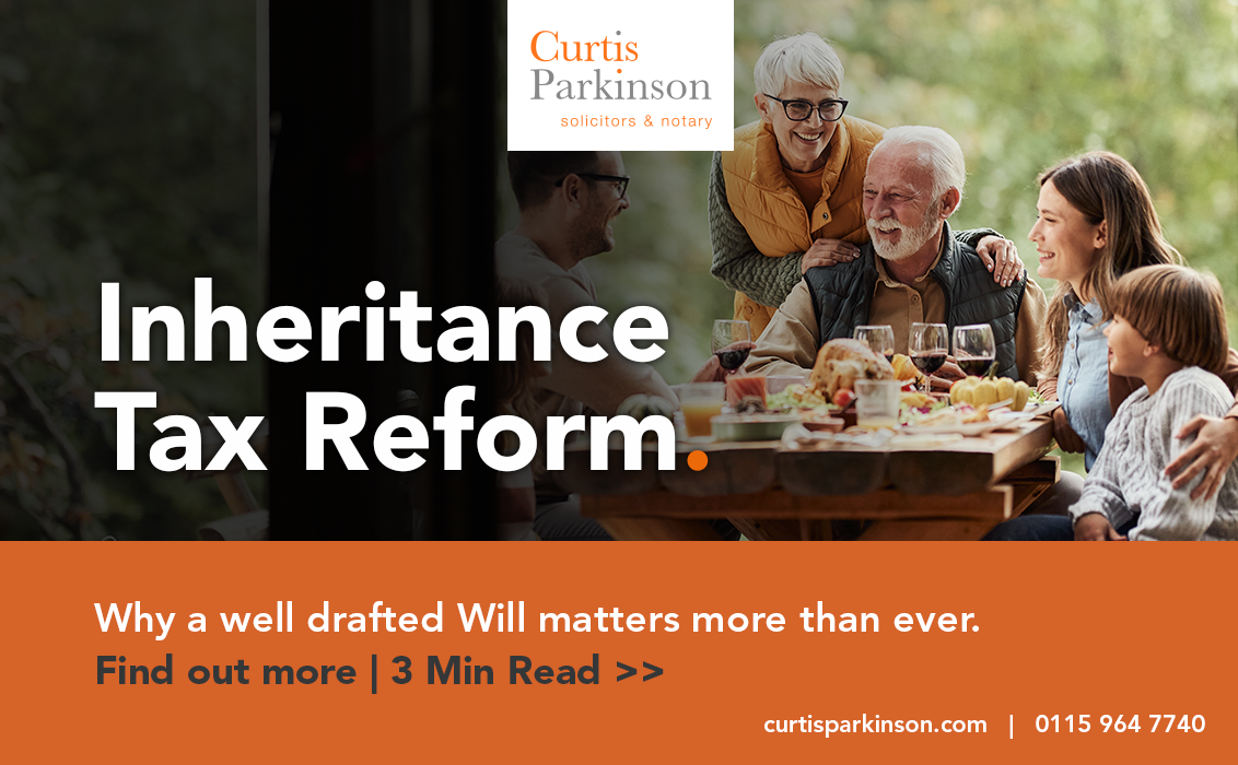 The Gathering Inheritance Tax Storm | Curtis Parkinson